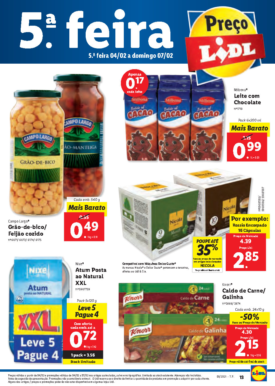 LIDL Folheto Antevisão 4 a 7 fevereiro - O Caça Promoções