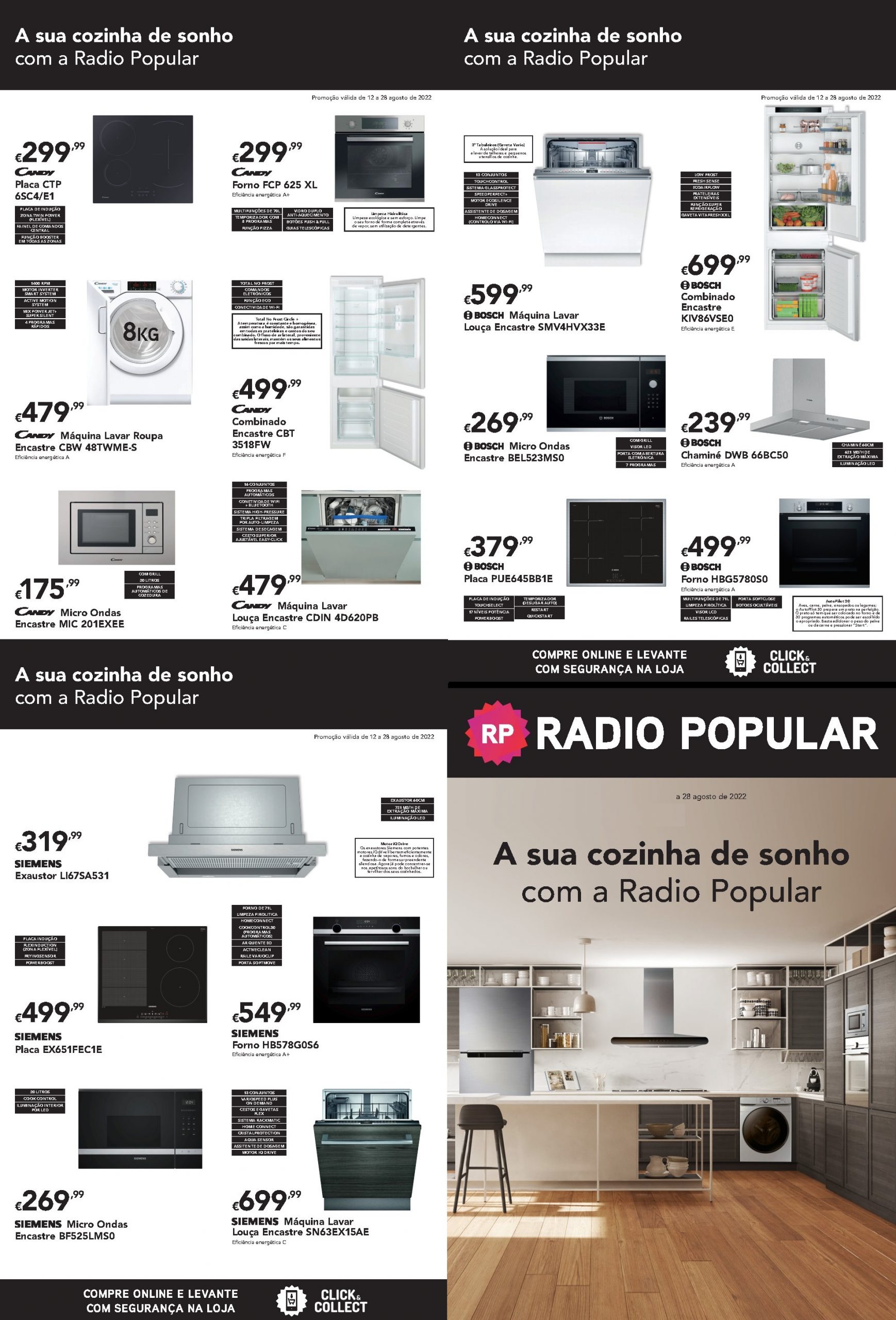 Antevisão Folheto RÁDIO POPULAR COZINHA Promoções 23 agosto a 28 agosto ...