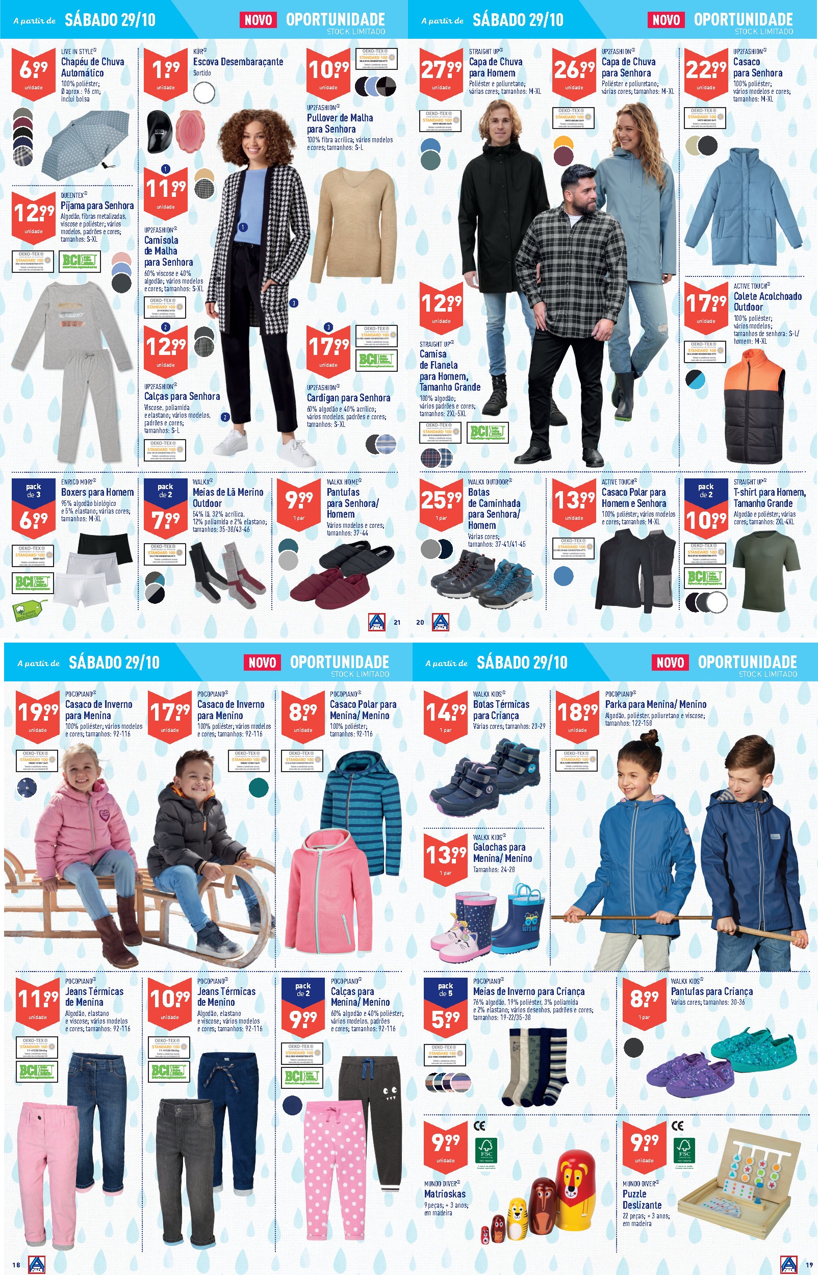 ALDI Destaques! Antevisão Bazar OPORTUNIDADES Promoções 29 outubro a 1 ...