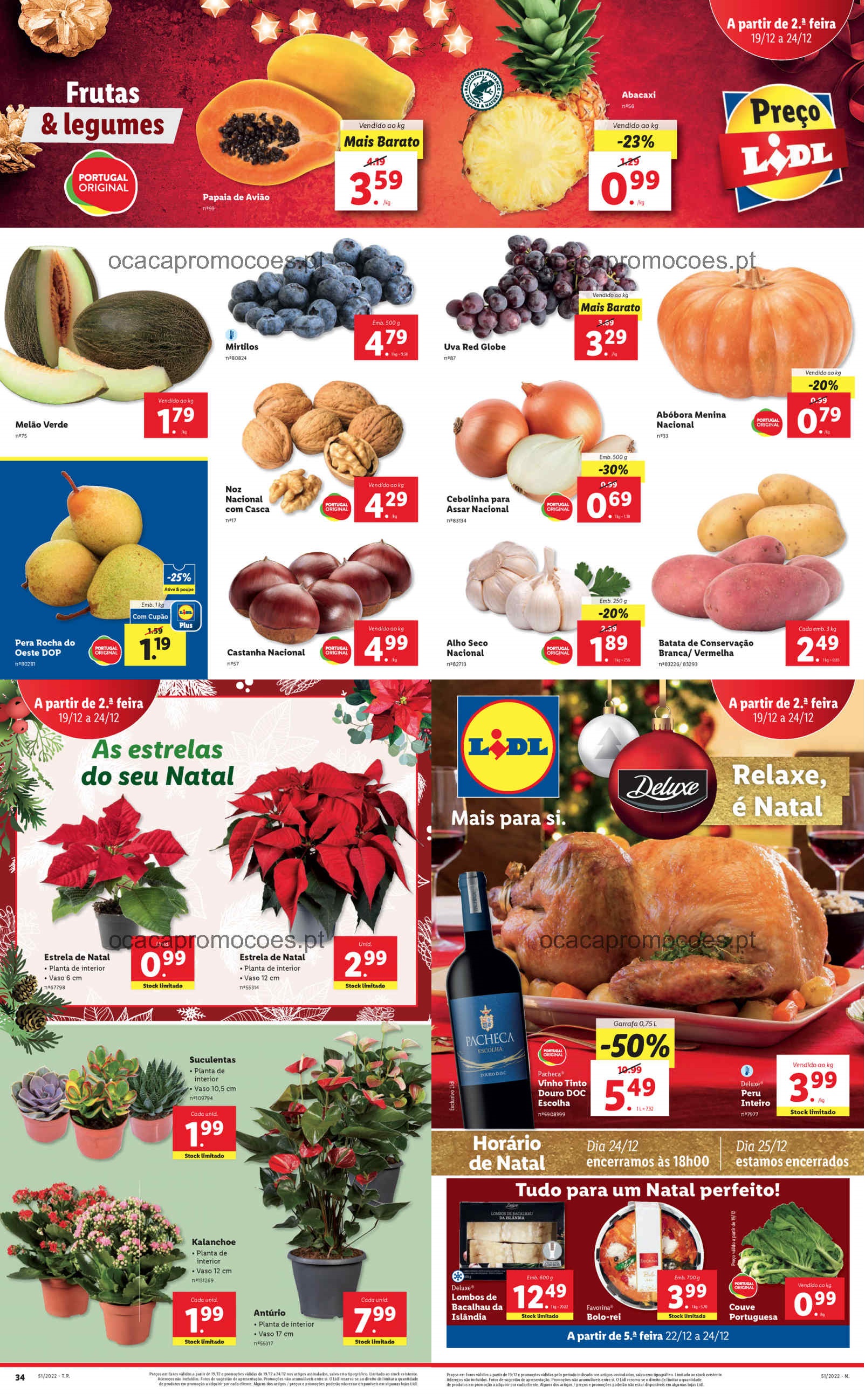 Folheto LIDL Especial FRESCOS Antevisão Promoções 19 dezembro a 24 ...