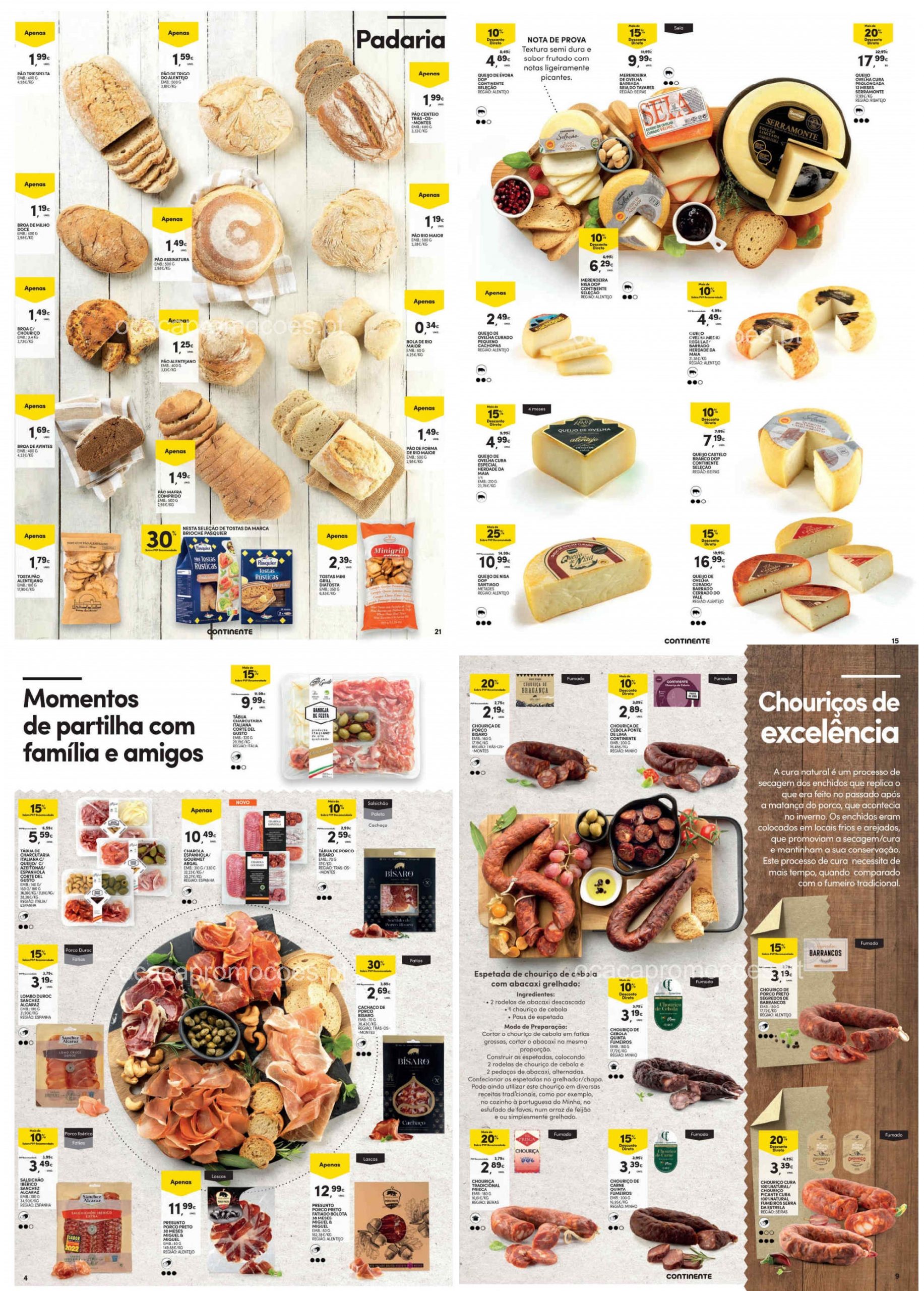 Antevisão Folheto CONTINENTE Feira Sabores Promoções 31 janeiro a 26 ...