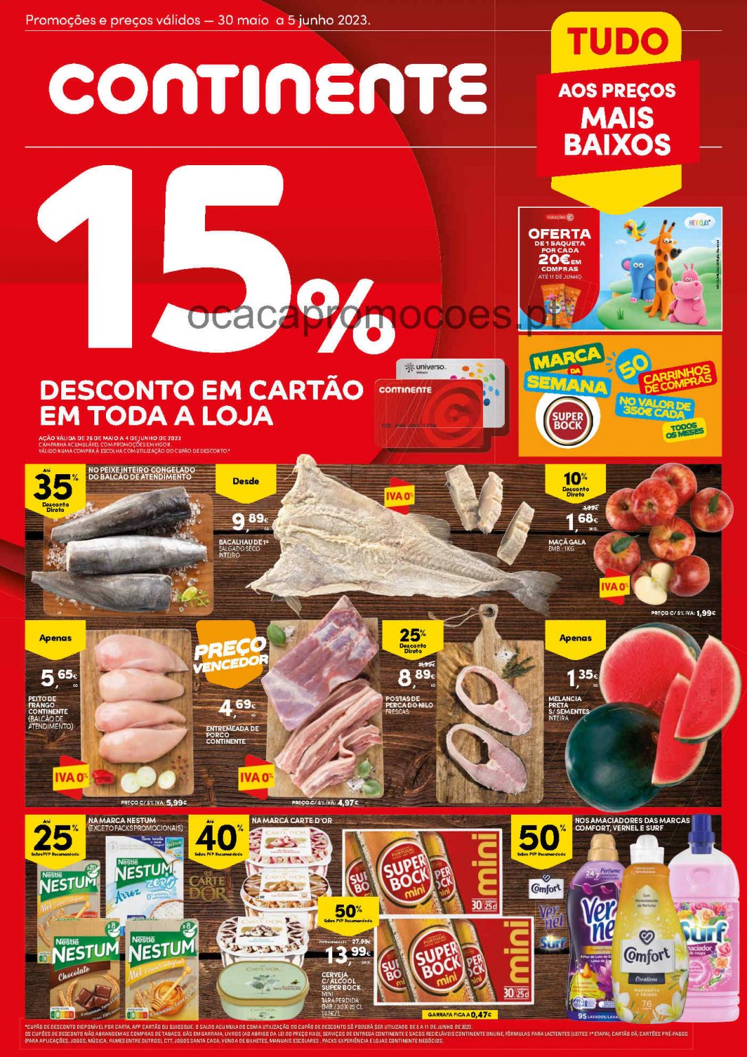 Antevisão Folheto MODELO CONTINENTE Promoções 30 maio a 5 junho - O ...