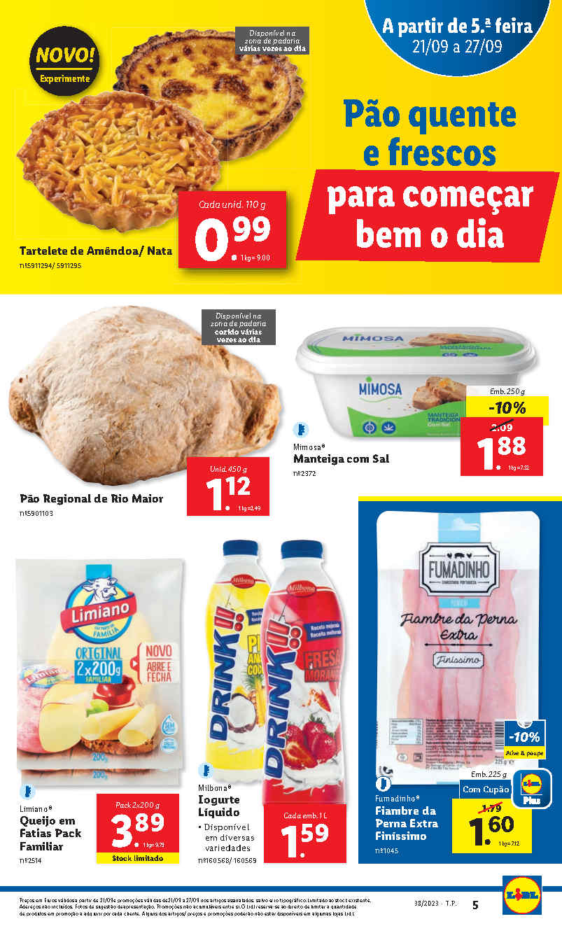 Folheto LIDL Supermercados Antevisão Promoções 21 setembro a 27 ...