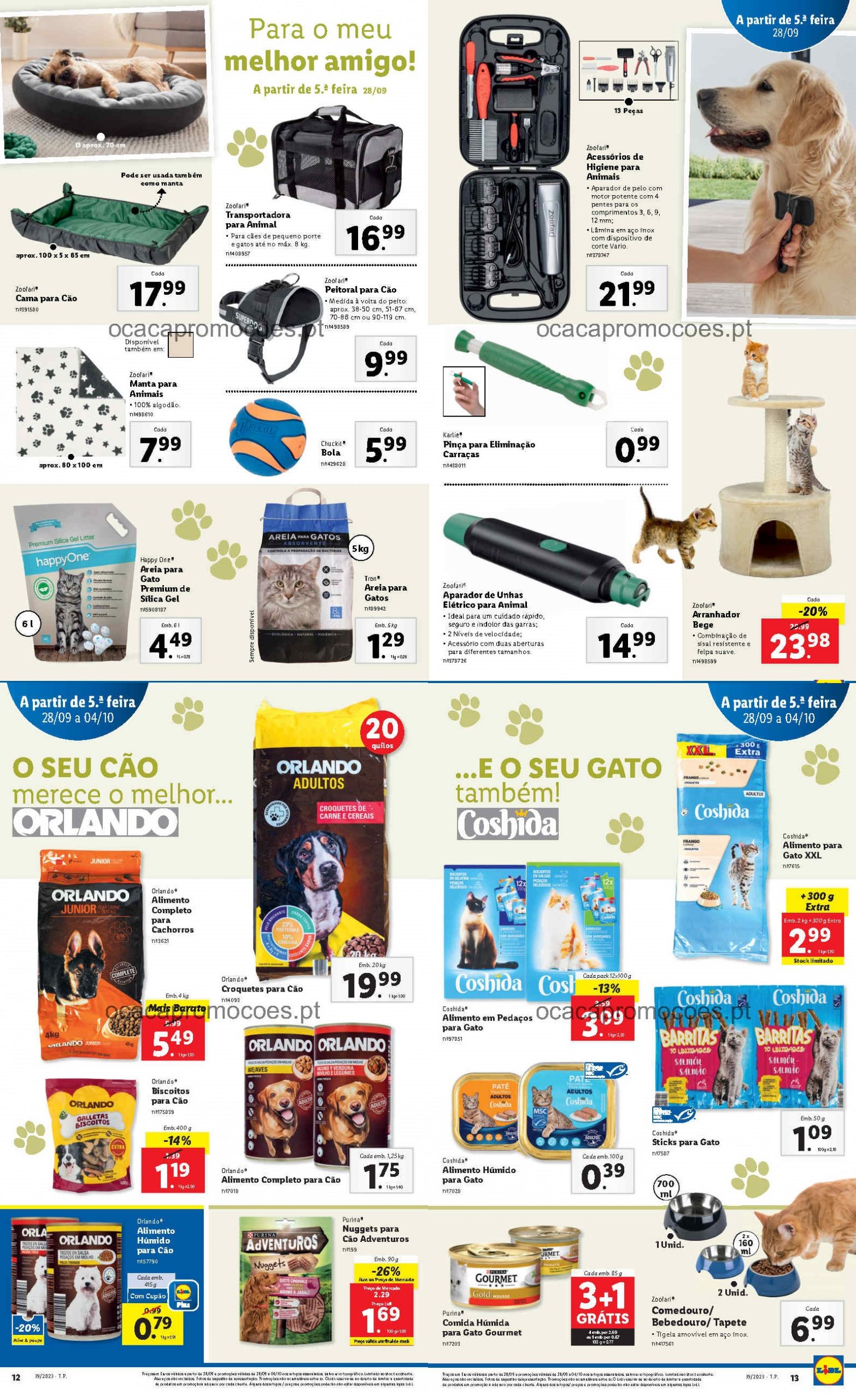 LIDL Destaques! Antevisão BAZAR PETS Promoções 28 setembro a 4 outubro ...