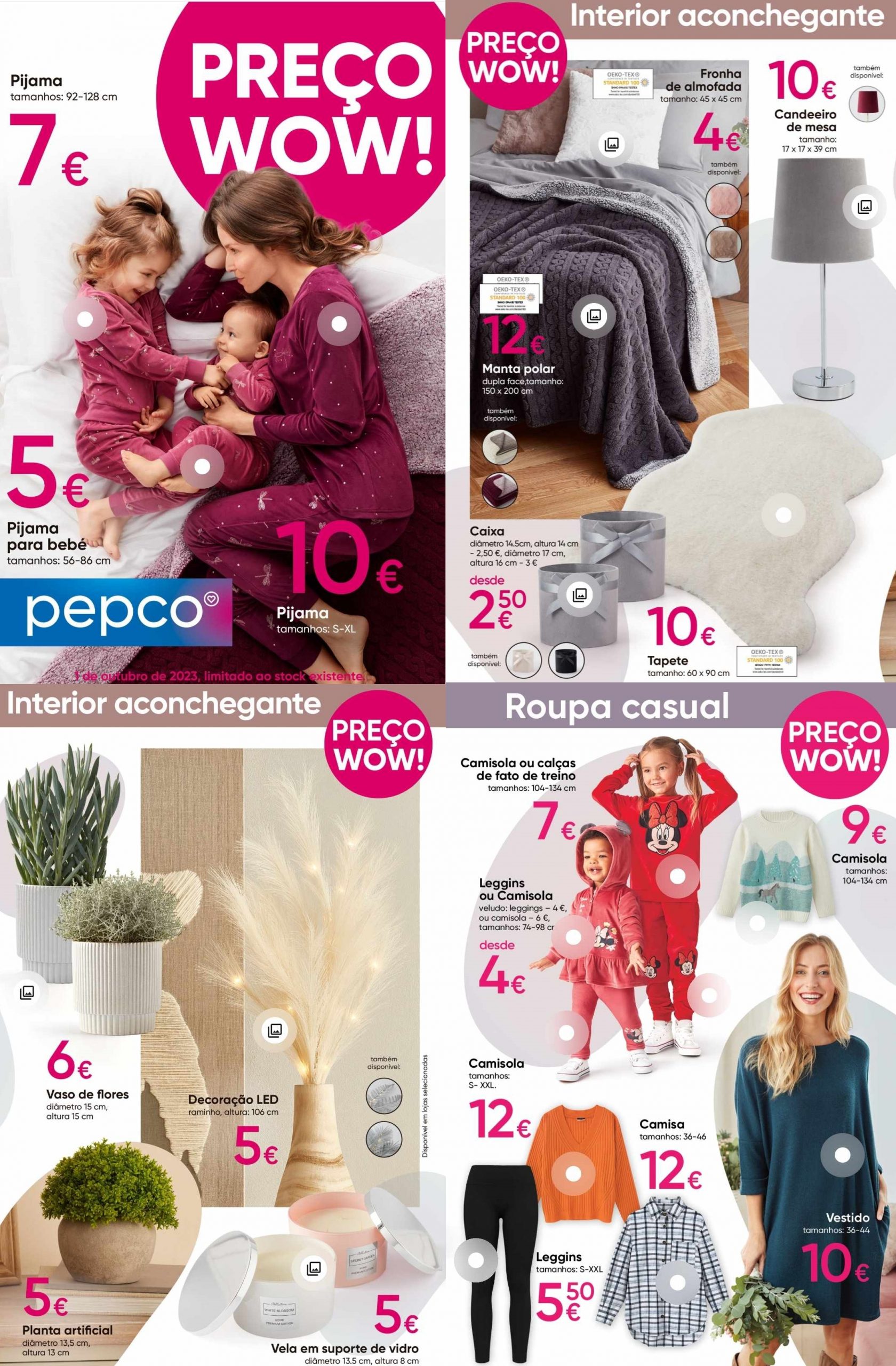 Antevisão Folheto PEPCO BAZAR Promoções a partir 20 outubro - O Caça ...