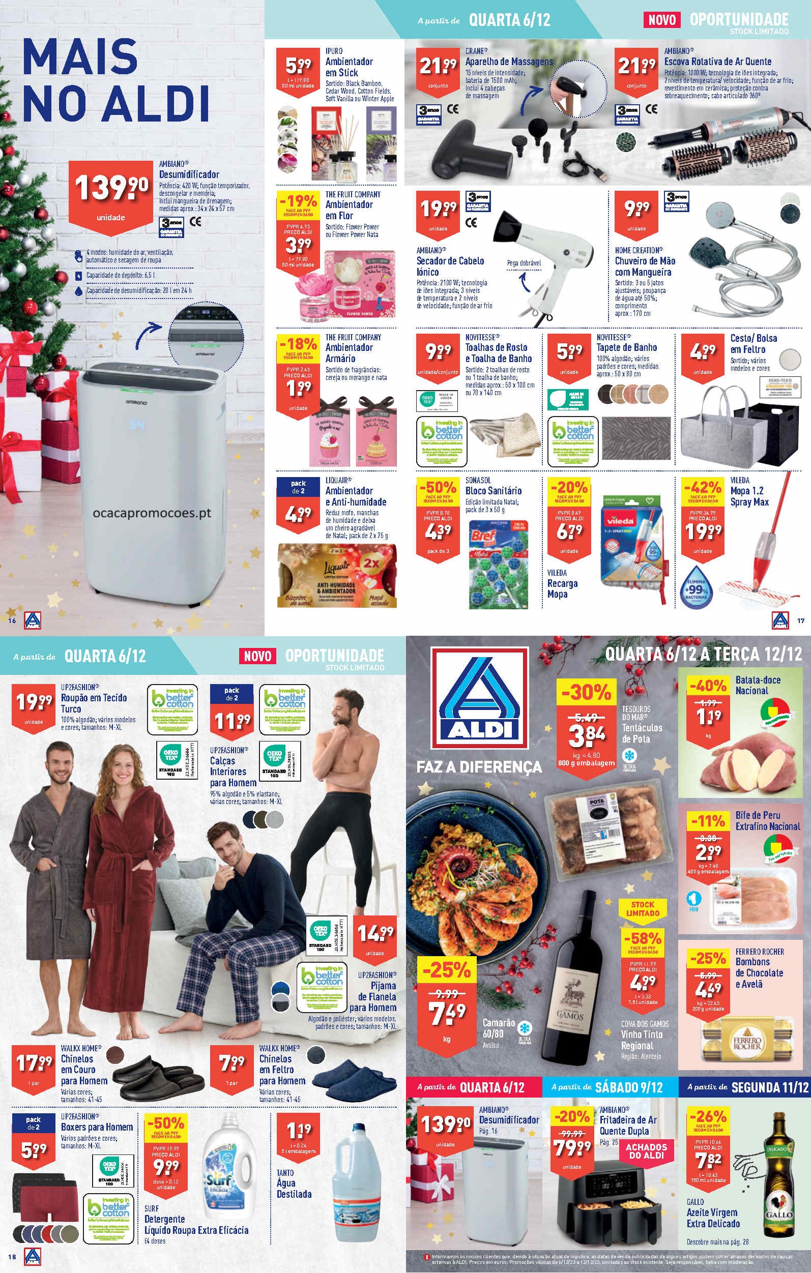 ALDI Destaques! Antevisão Bazar Promoções 6 dezembro a 12 dezembro - O ...