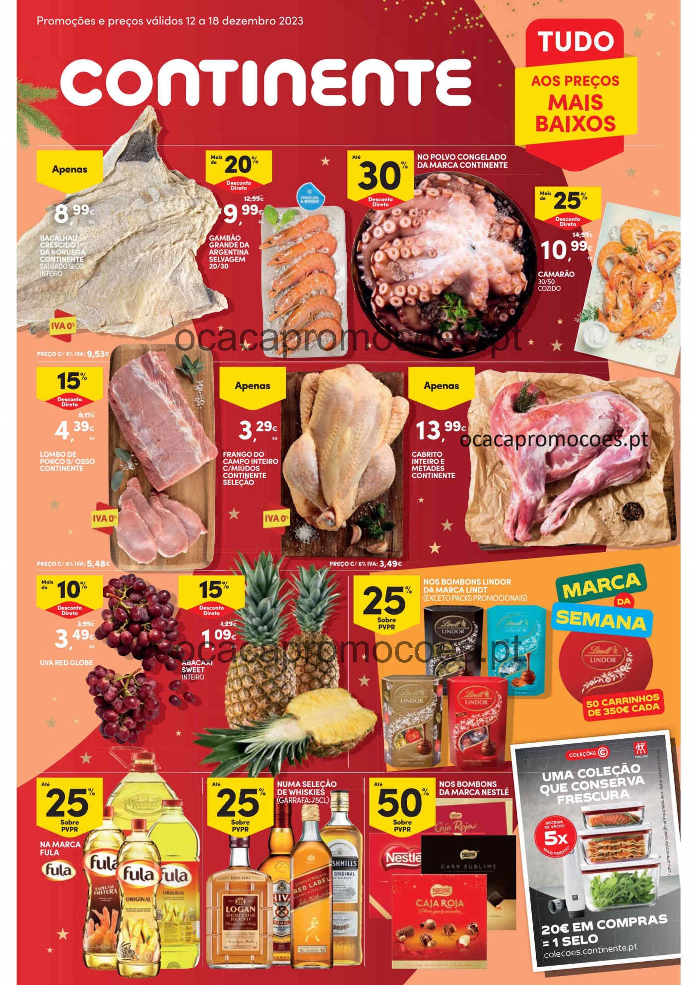Antevisão Folheto CONTINENTE MODELO Promoções 12 dezembro a 18 dezembro ...