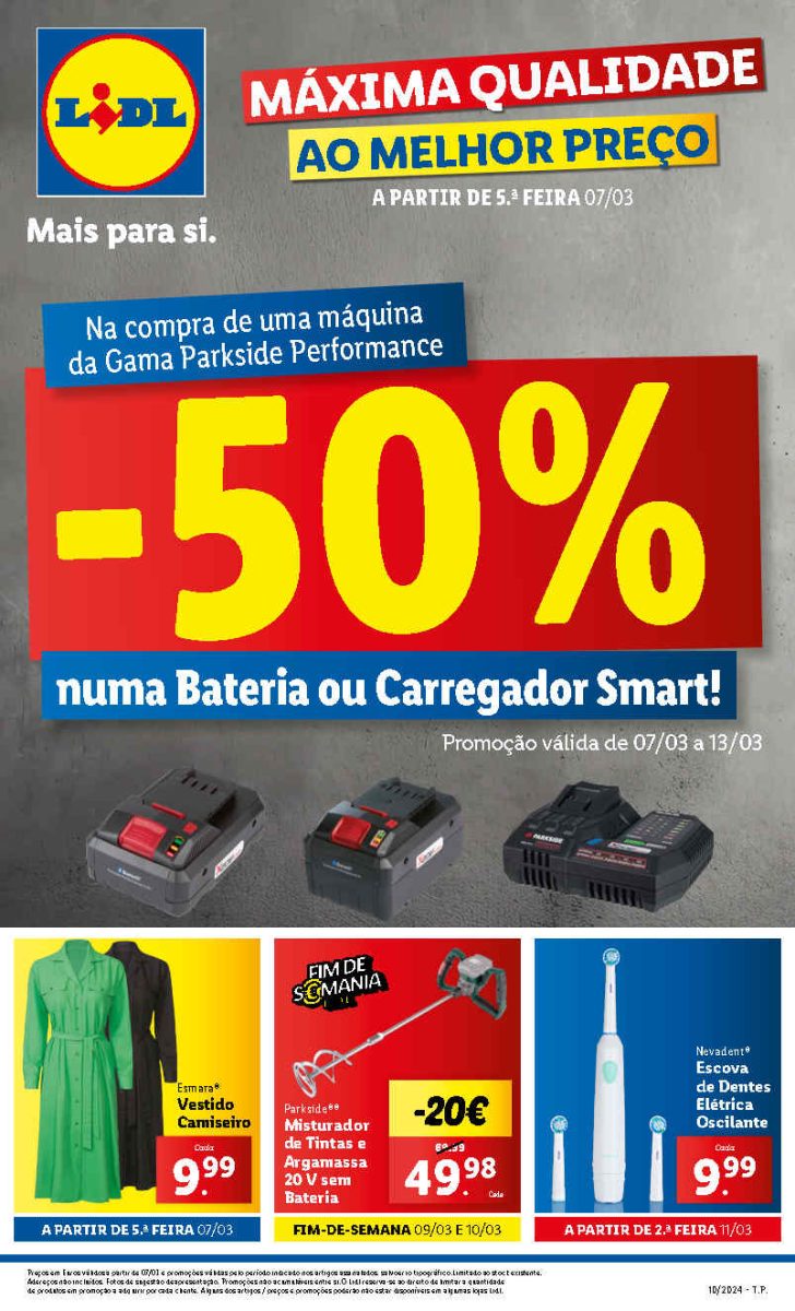 Folheto LIDL Bazar Promoções 7 março a 13 março - O Caça Promoções