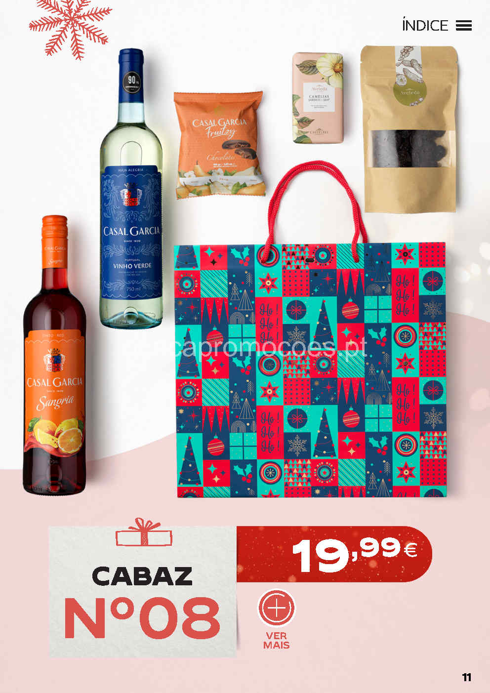 Folheto CONTINENTE Cabazes de Natal Promoções 1 outubro a 6 de janeiro ...