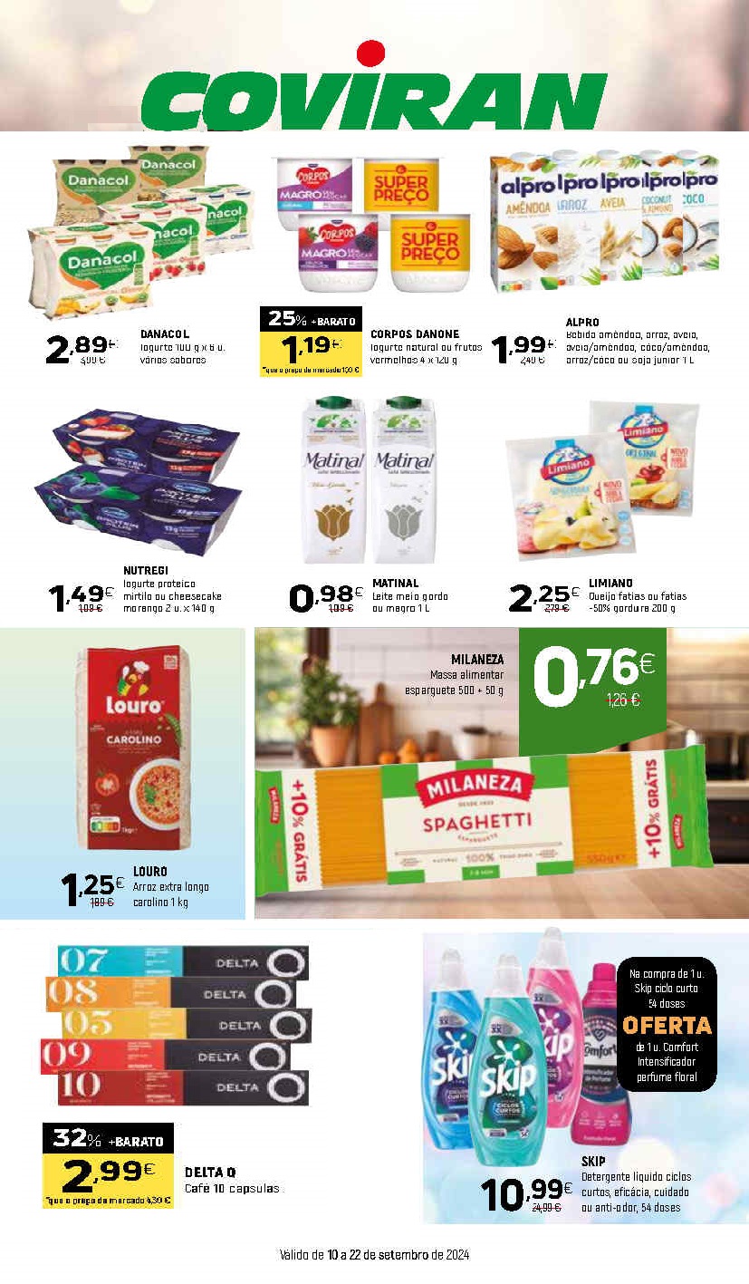 Folheto COVIRAN Promoções 10 setembro a 22 setembro - O Caça Promoções