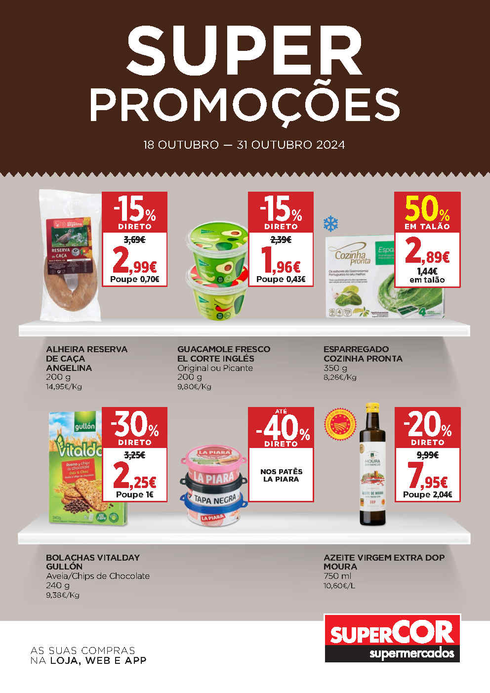Folheto Supermercados SUPERCOR Promoções 19 a 31 de outubro - O Caça ...
