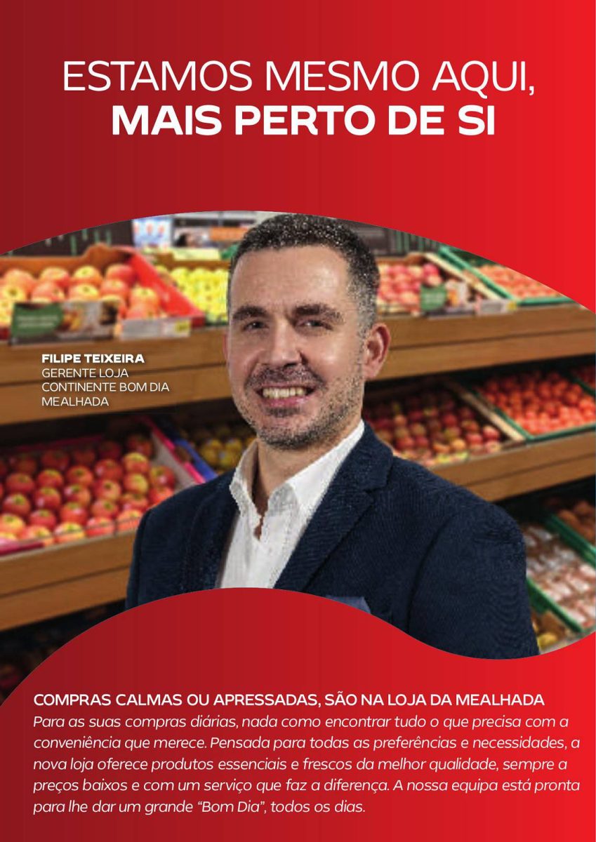 Folheto CONTINENTE BOM DIA Mealhada Promo es 19 A 24 De Dezembro O