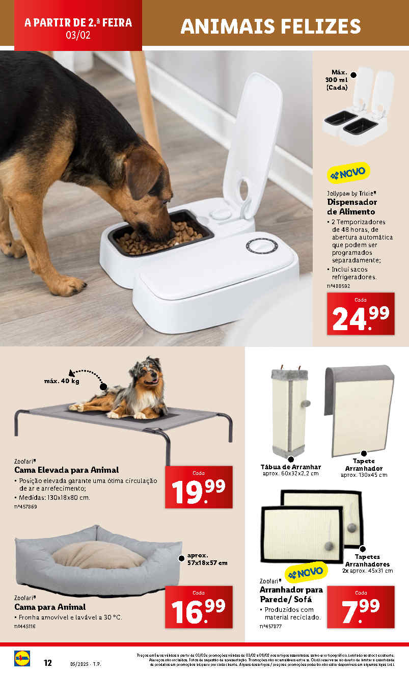 Antevisão Folheto LIDL Bazar Pets Promoções a partir 3 de fevereiro - O ...