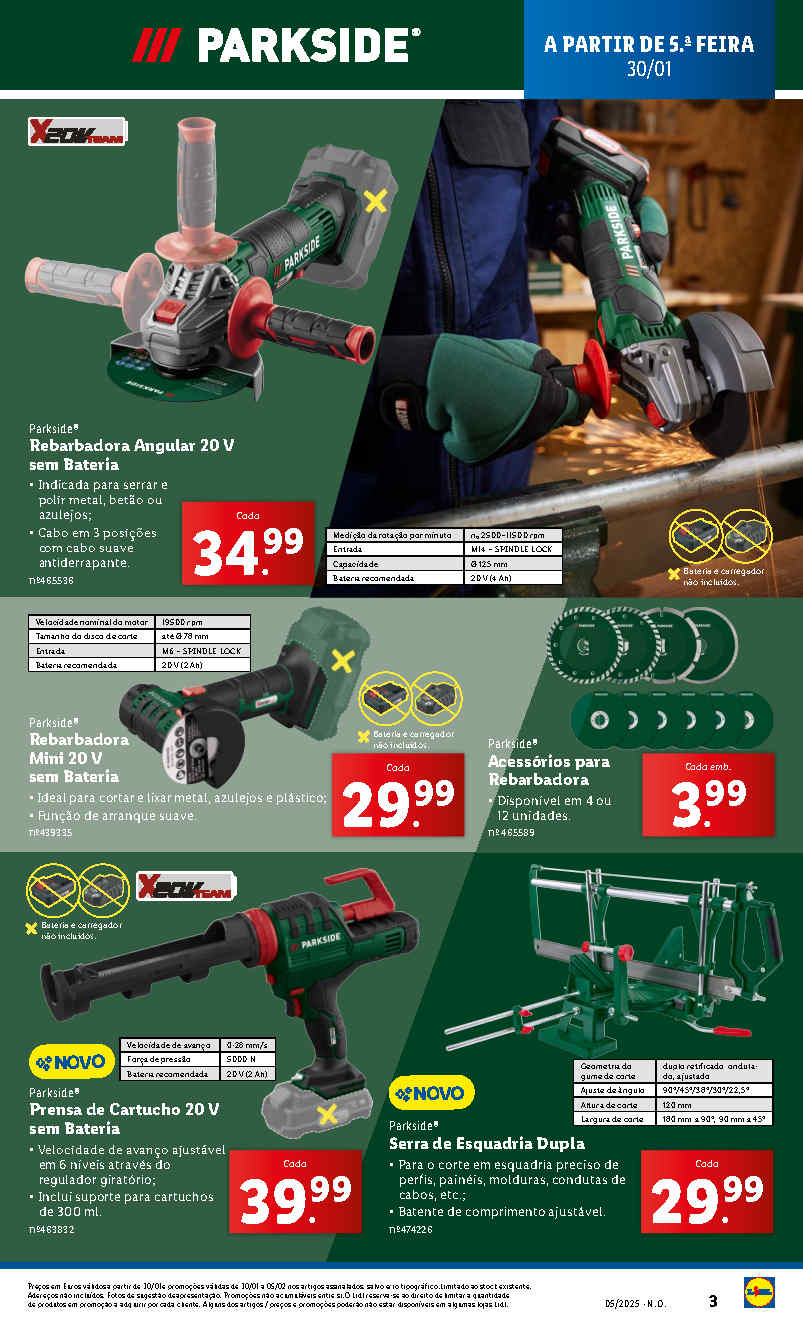 Folheto LIDL Bazar Promoções 30 janeiro a 5 fevereiro - O Caça Promoções