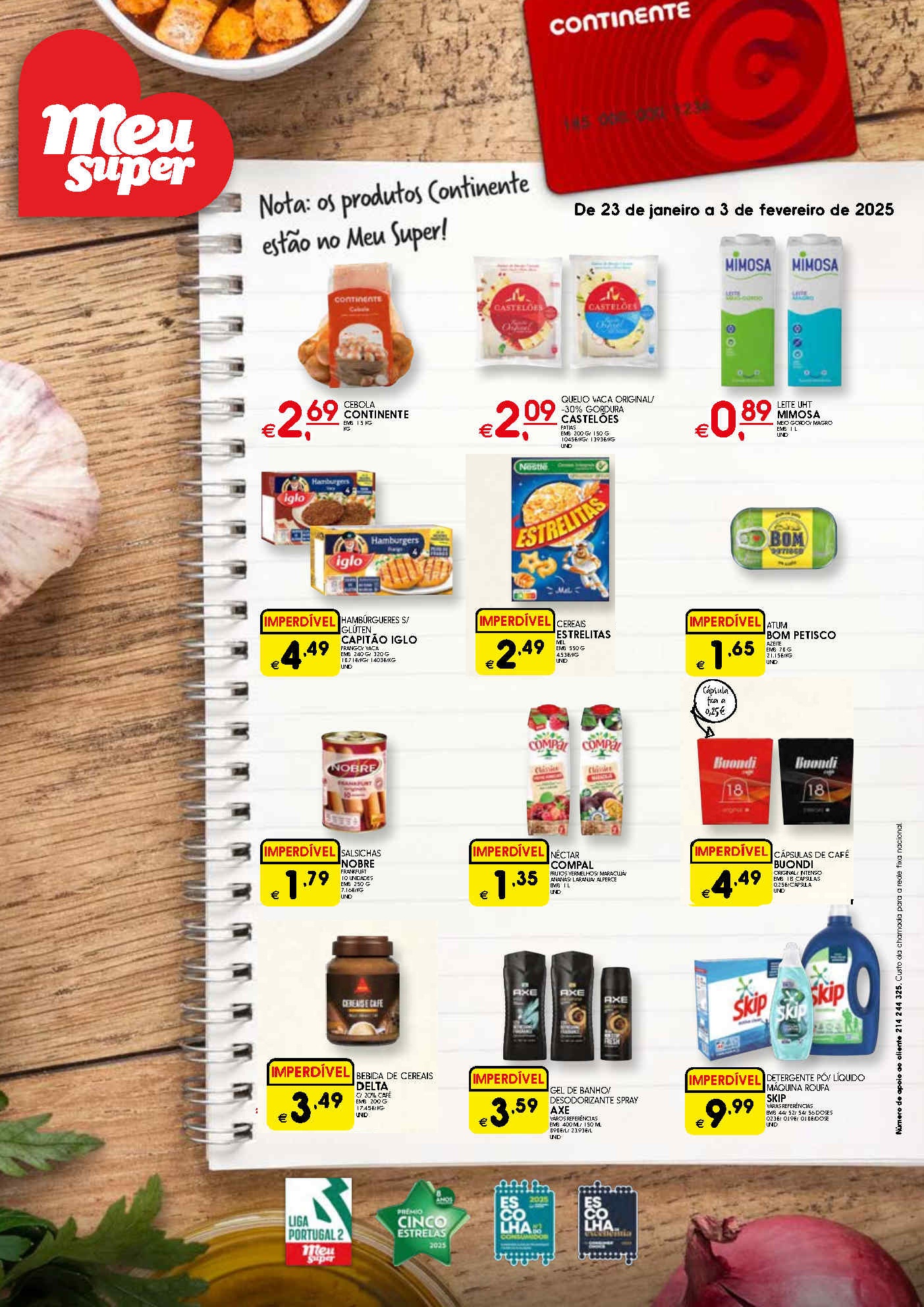 Folheto MEU SUPER Promoções 23 janeiro a 3 fevereiro - O Caça Promoções