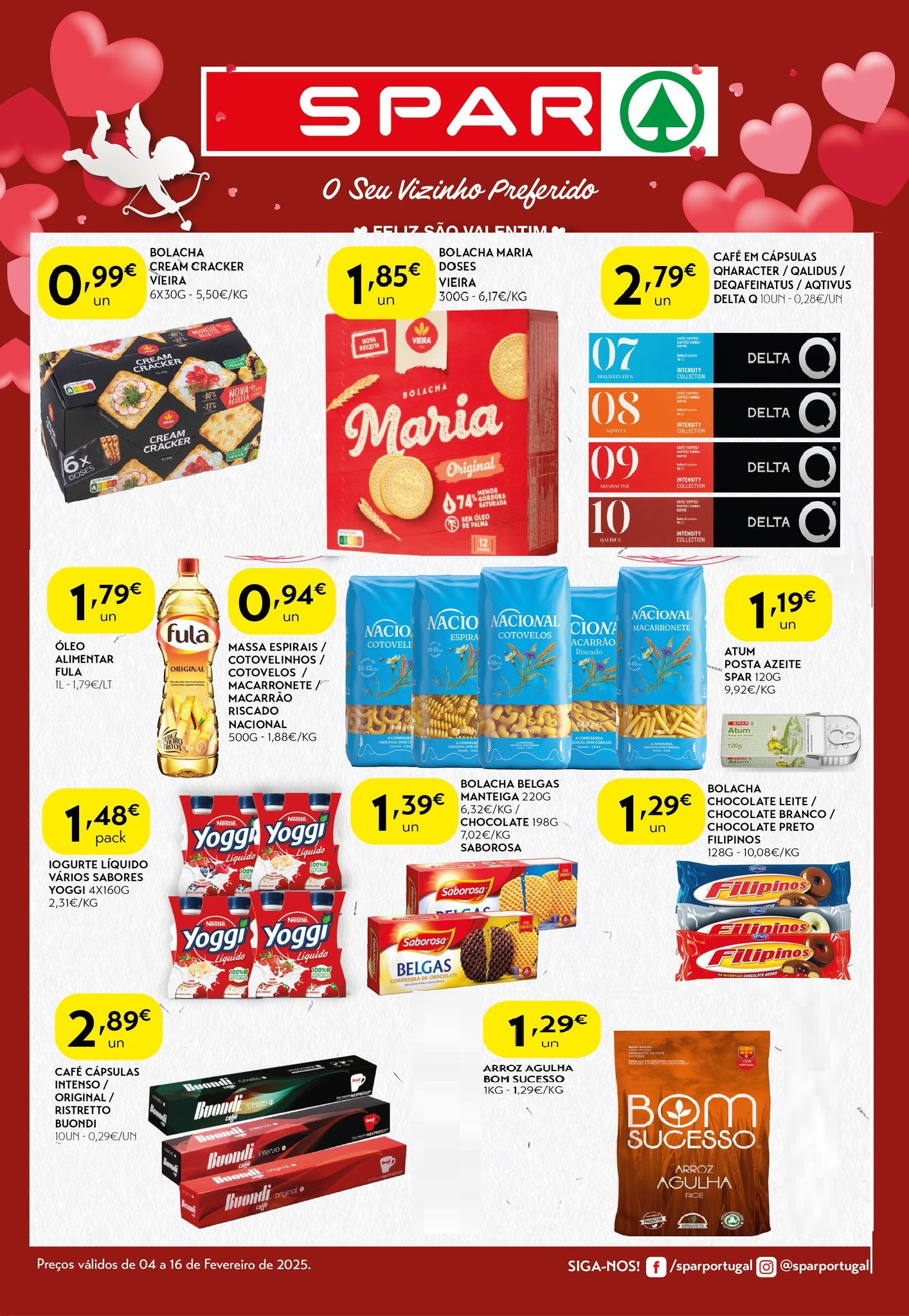 Folheto SPAR Promoções 4 a 16 de fevereiro - O Caça Promoções