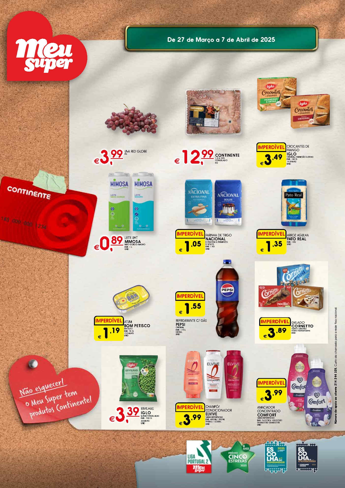 Folheto MEU SUPER Promoções 27 março a 7 abril - O Caça Promoções