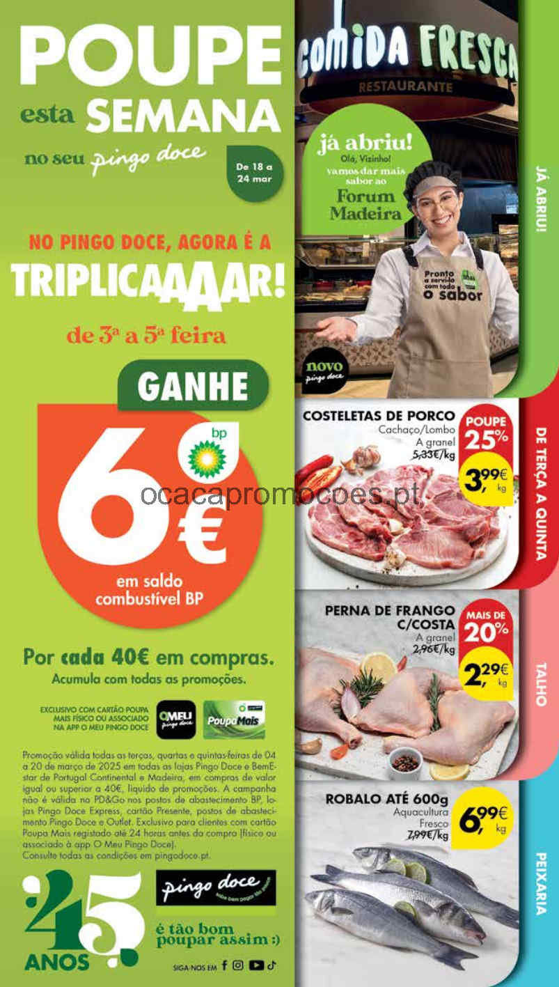 Antevisão Folheto PINGO DOCE Madeira Promoções 18 a 24 de março - O ...