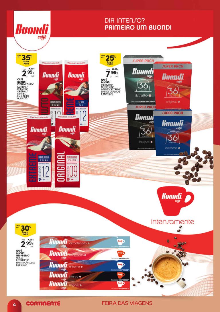 Folheto CONTINENTE Feira das Viagens Promoções 25 abril a 12 maio - O ...