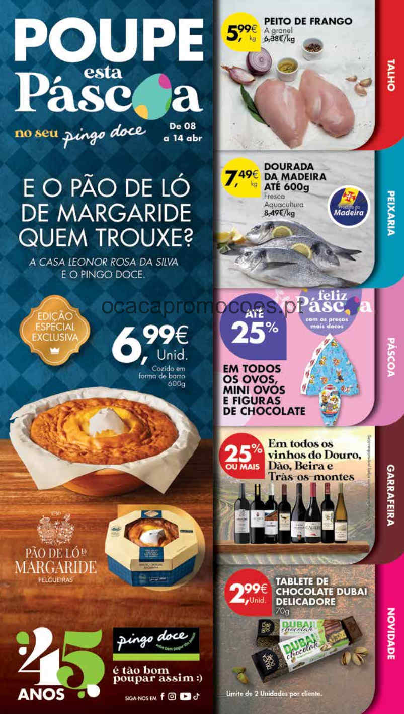 Antevisão Folheto PINGO DOCE Madeira Promoções 8 a 14 de abril - O Caça ...