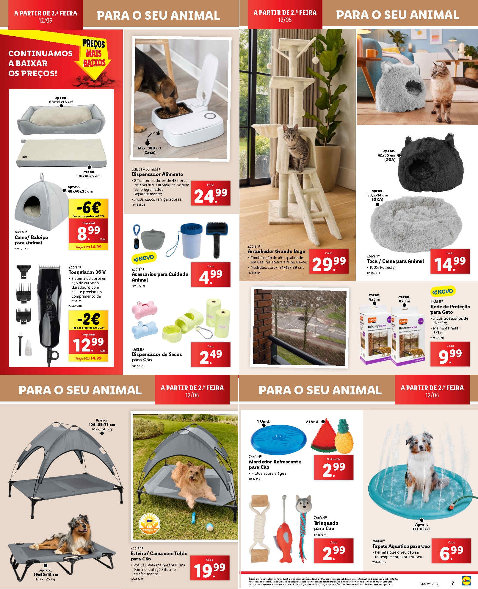 LIDL Destaques! Antevisão Bazar Pets Promoções 12 a 18 de maio - O Caça ...