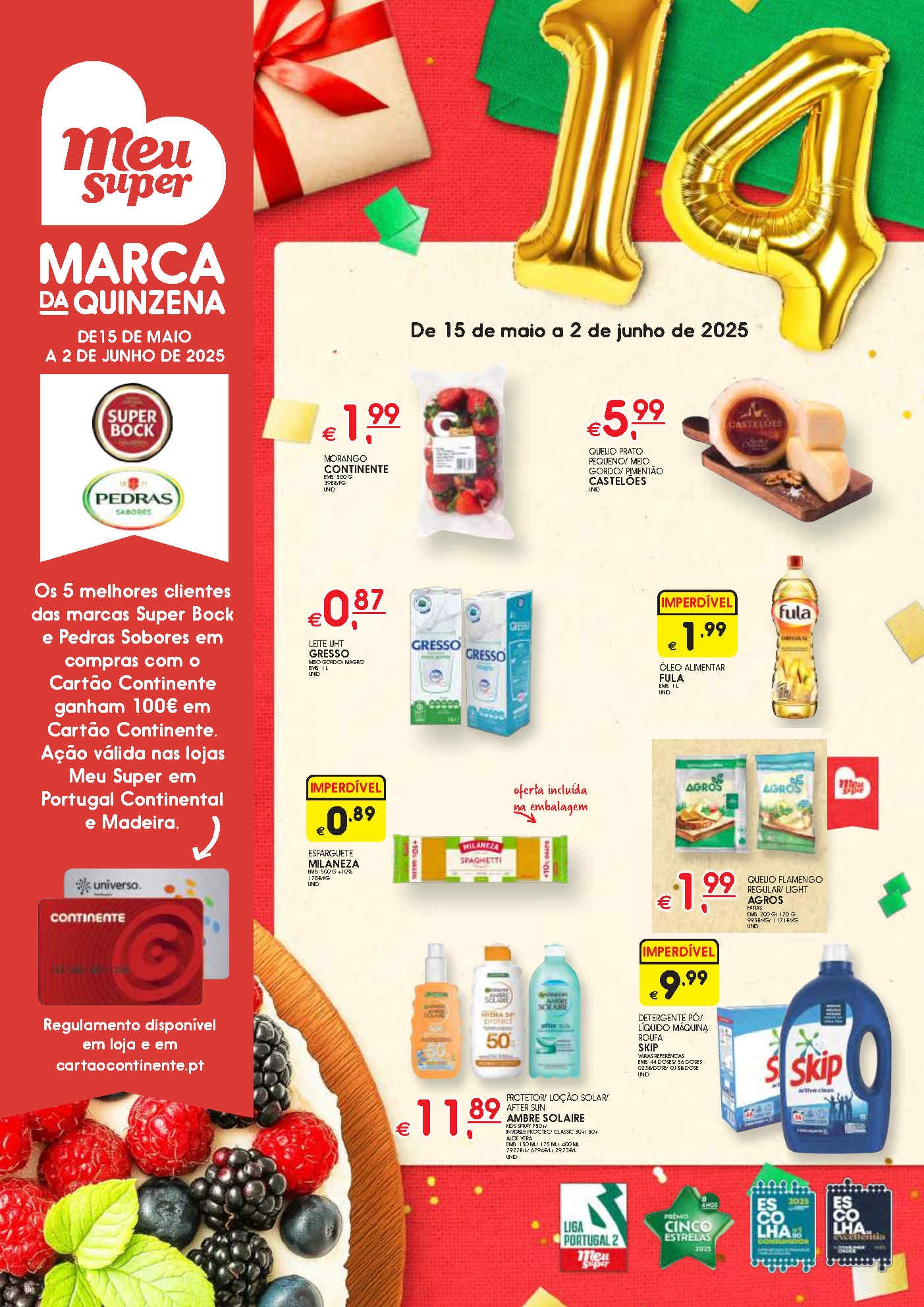 Folheto MEU SUPER Promoções 15 maio a 2 junho - O Caça Promoções