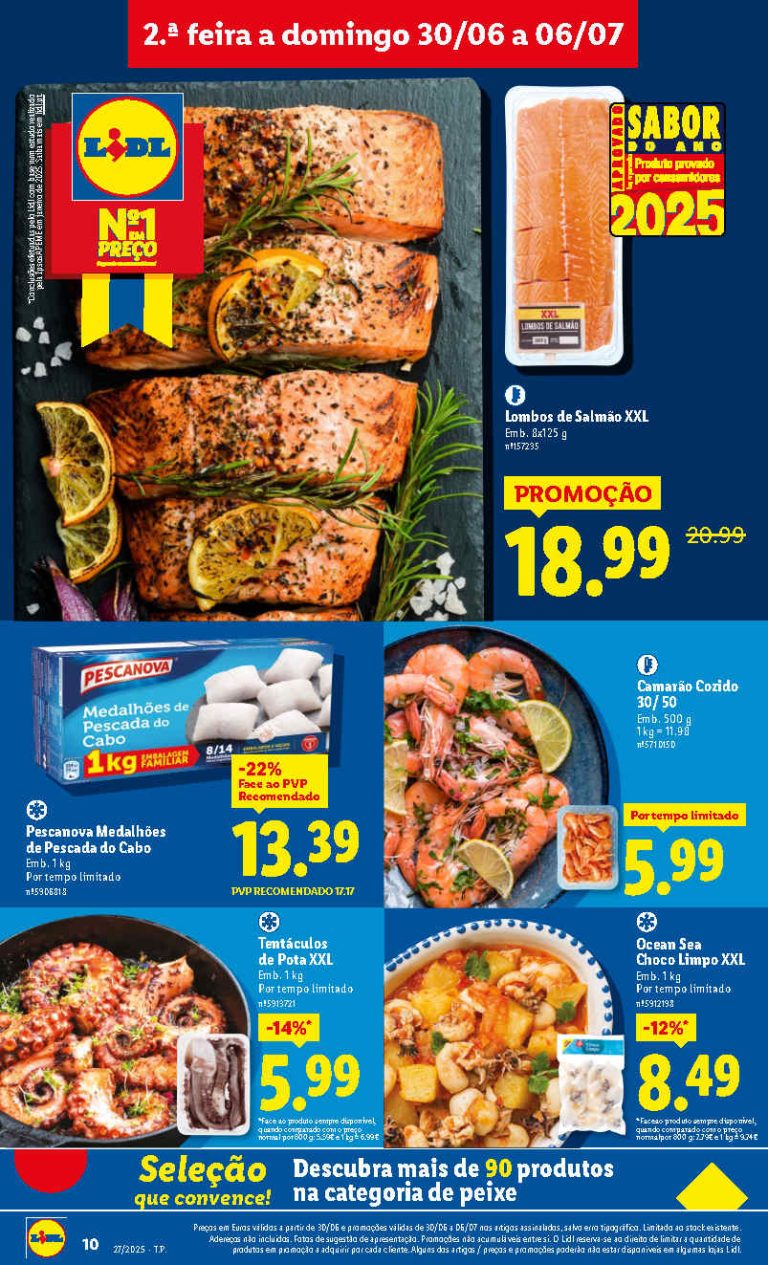 Folheto LIDL Promoções 30 junho a 6 julho - O Caça Promoções