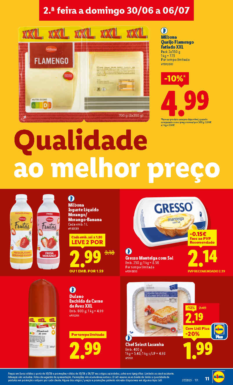 Folheto LIDL Promoções 30 junho a 6 julho - O Caça Promoções