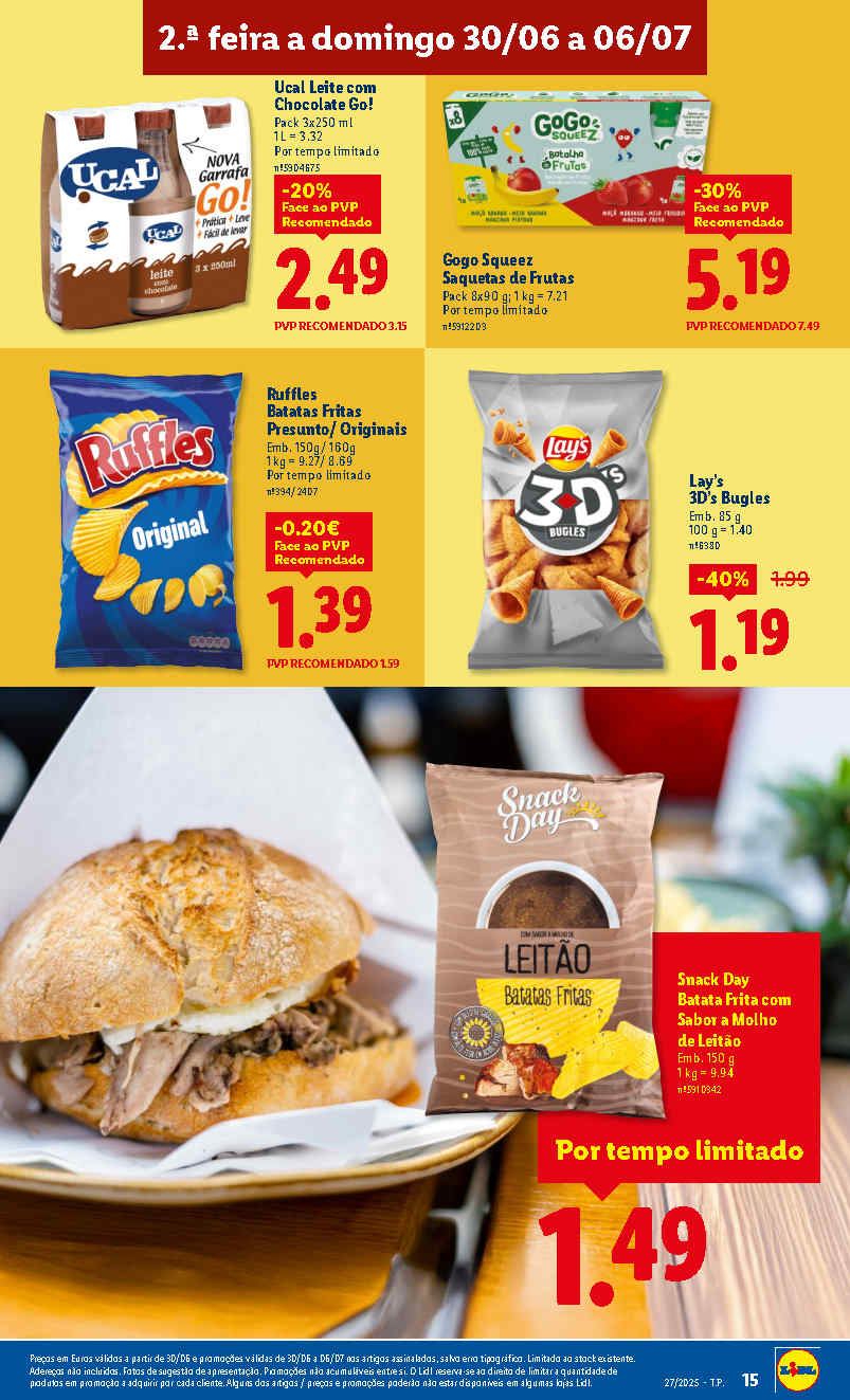 Folheto LIDL Promoções 30 junho a 6 julho - O Caça Promoções