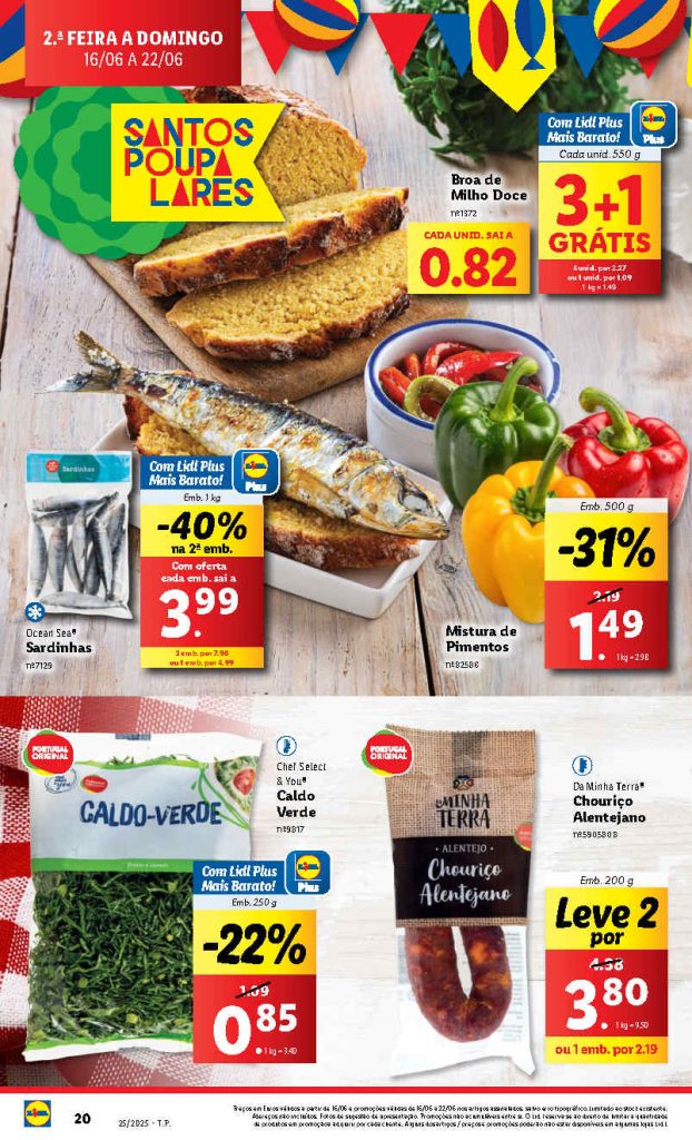 Folheto LIDL Promoções 16 a 22 de junho - O Caça Promoções