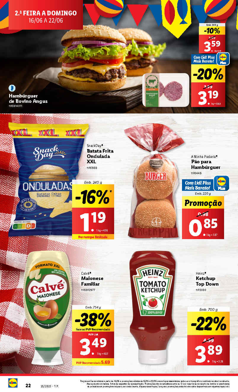 Folheto LIDL Promoções 16 a 22 de junho - O Caça Promoções