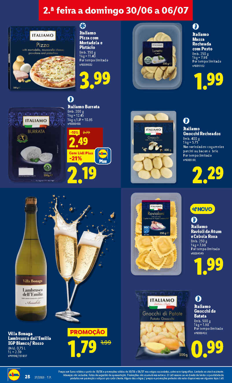 Folheto LIDL Promoções 30 junho a 6 julho - O Caça Promoções
