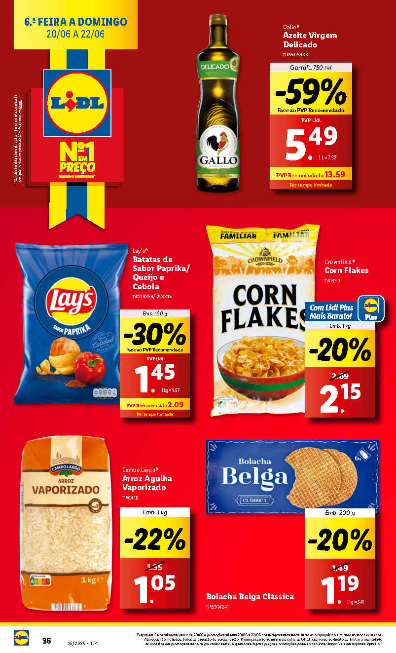 Folheto LIDL Promoções 16 a 22 de junho - O Caça Promoções