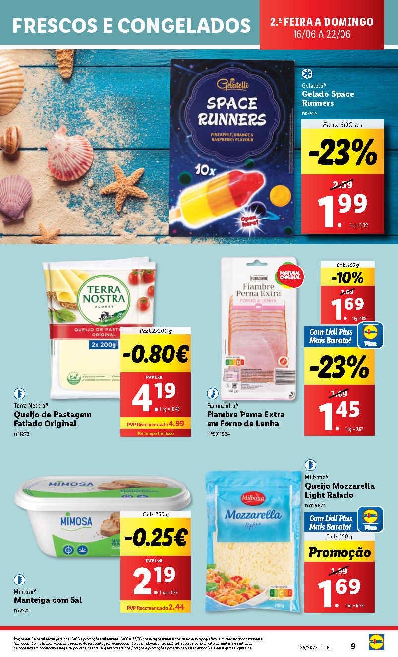 Folheto LIDL Promoções 16 a 22 de junho - O Caça Promoções