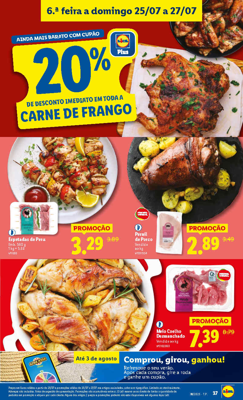 Folheto LIDL Fim de Semana Promoções a partir 25 de julho - O Caça ...