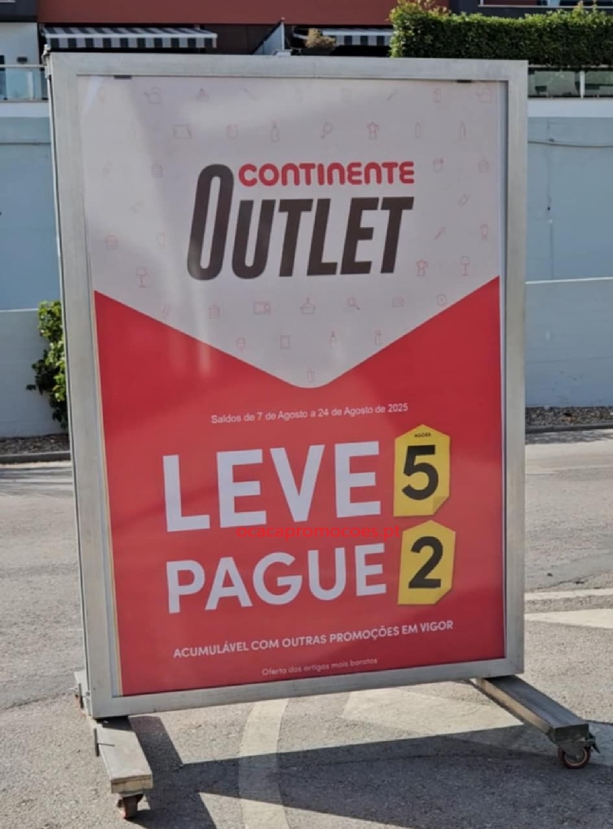Continente Outlet: Leve 5, pague 2 e ainda acumule mais 50% de desconto ...