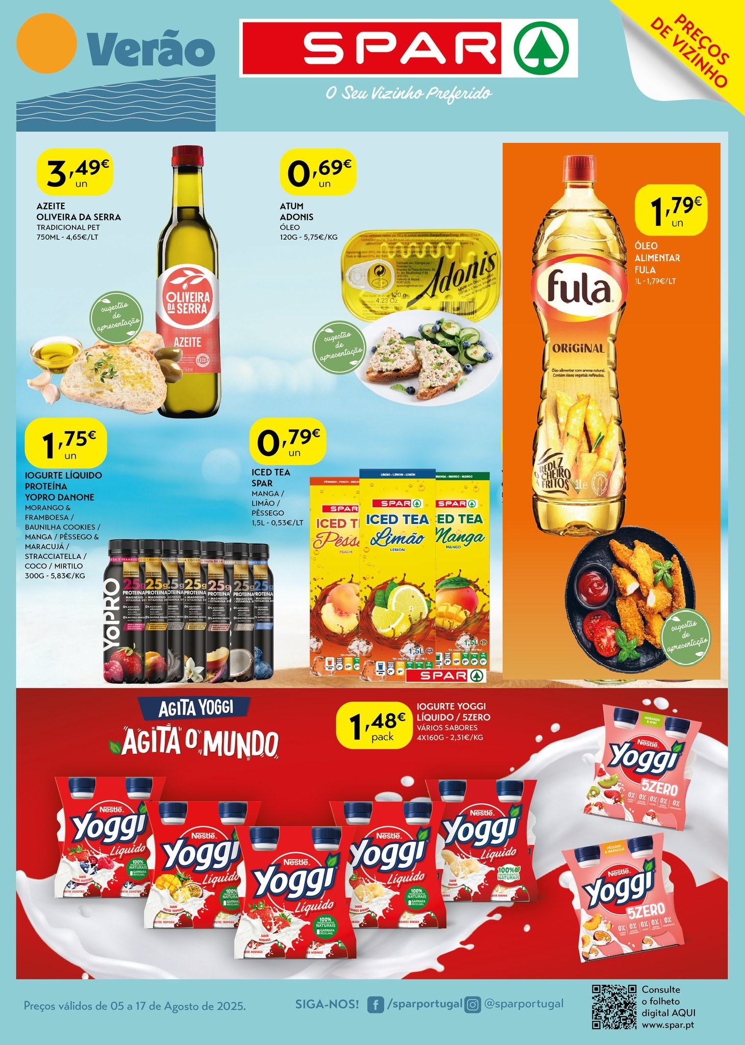 Folheto supermercados Spar Promoções 5 a 17 de agosto - O Caça Promoções