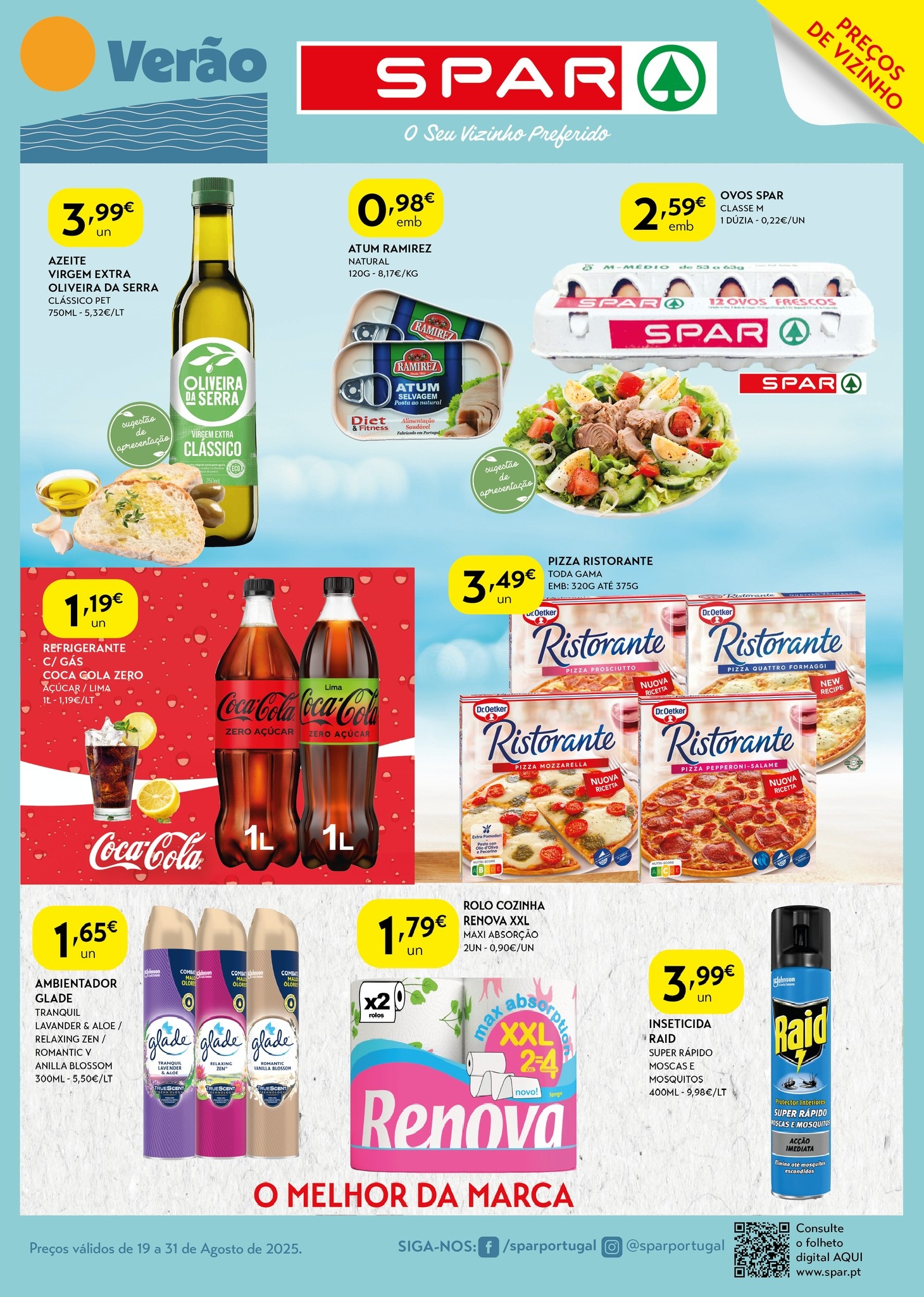 Folheto Spar Antevisão: Promoções 19 a 31 de agosto - O Caça Promoções