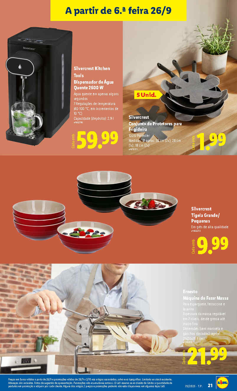 Lidl Destaques Antevisão Bazar Promoções de 26 setembro a 2 outubro - O ...