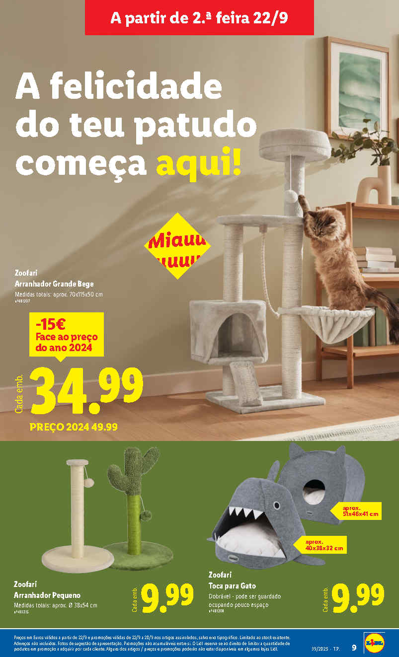 Antevisão Folheto Lidl Bazar Pets Promoções 22 a 28 de setembro - O ...