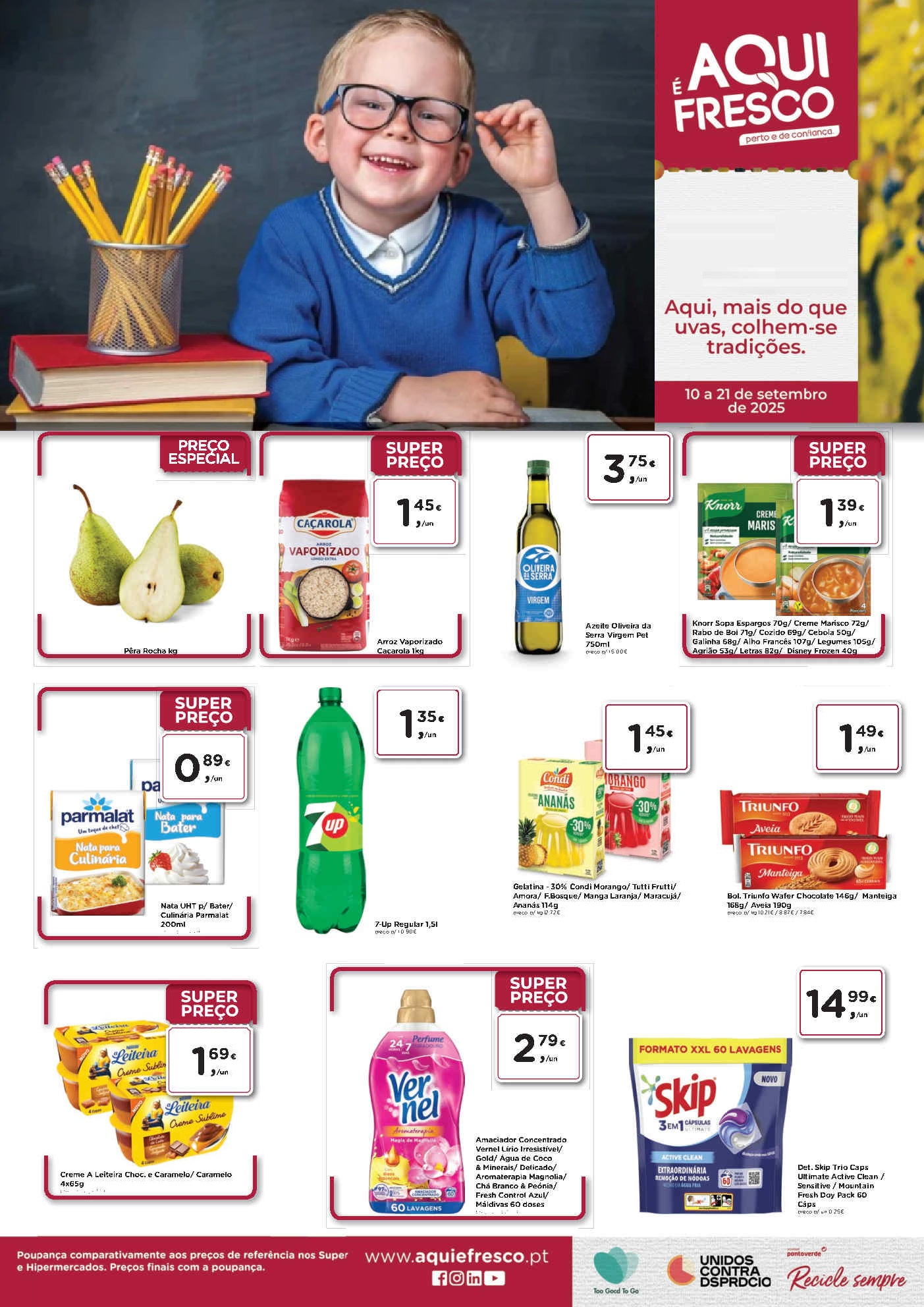 Folheto Aqui É Fresco - Antevisão Promoções 11 a 21 de setembro - O ...