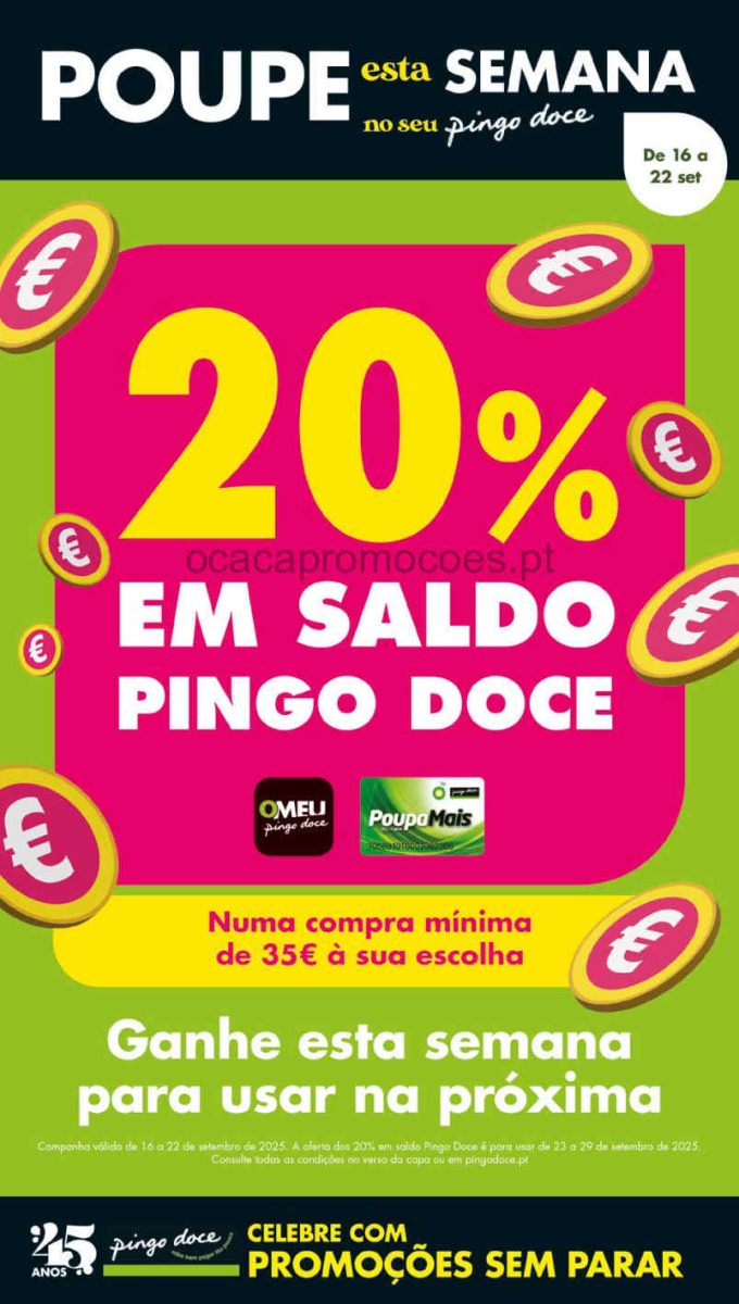 Folheto Pingo Doce - Antevisão Promoções 16 a 22 de setembro - O Caça ...