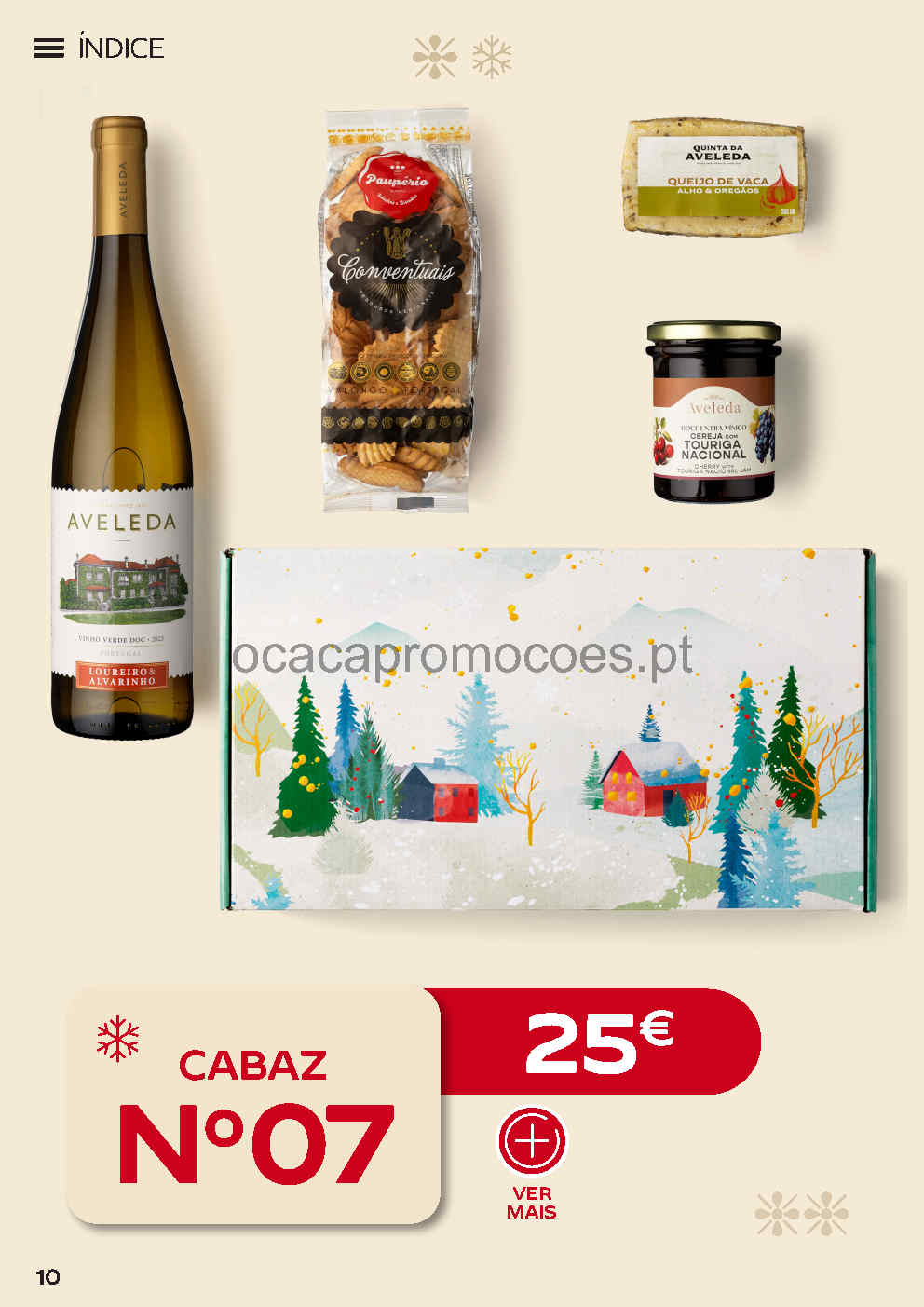 Folheto Continente Cabazes de Natal Antevisão Promoções 6 outubro a 6 ...