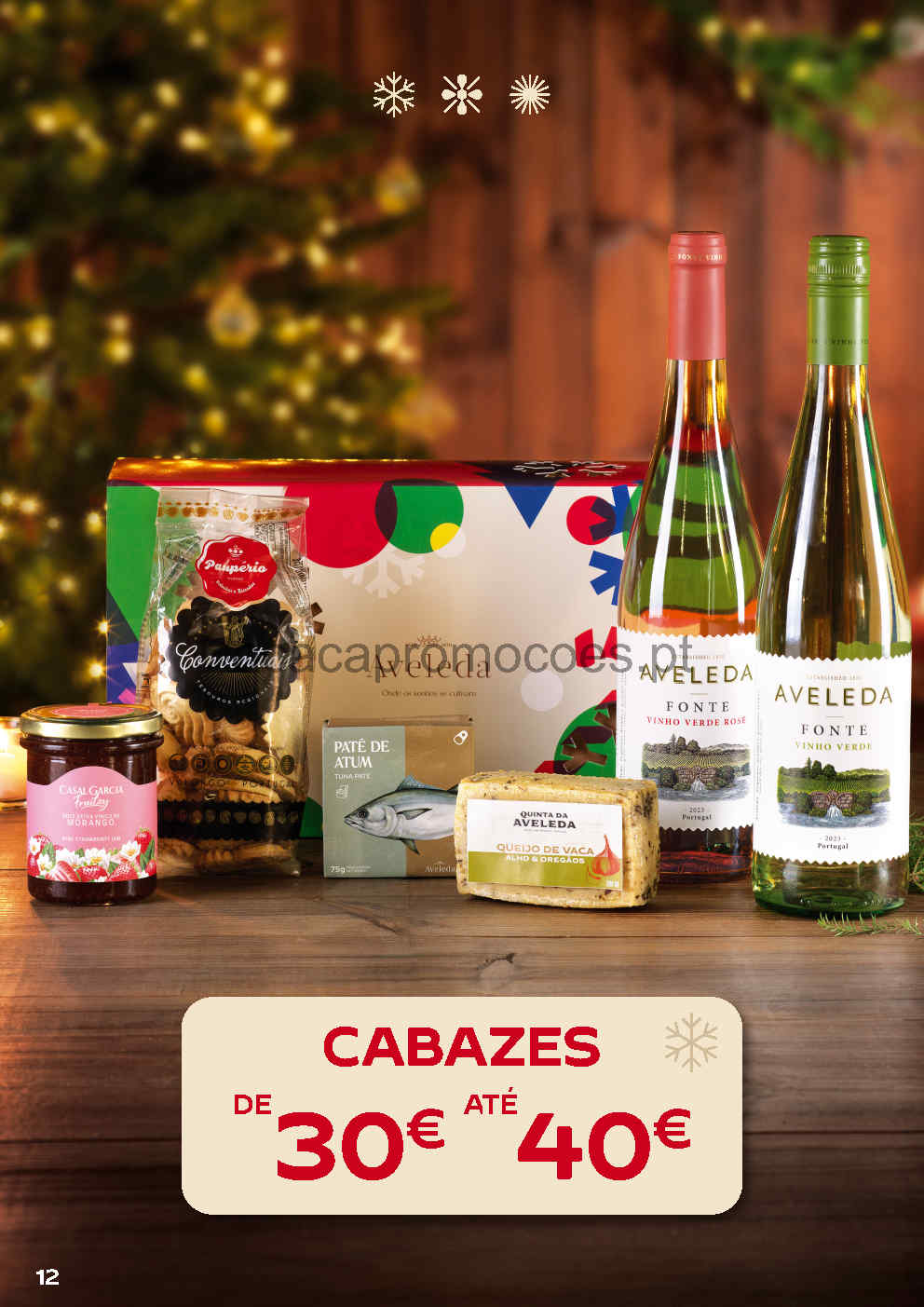 Folheto Continente Cabazes de Natal Antevisão Promoções 6 outubro a 6 ...