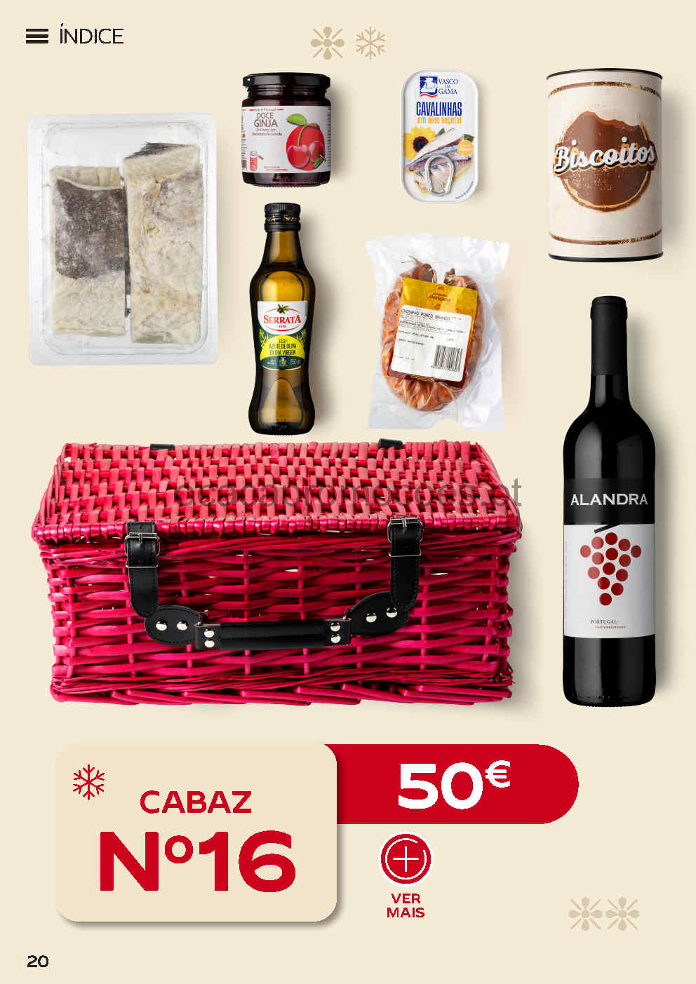 Folheto Continente Cabazes de Natal Antevisão Promoções 6 outubro a 6 ...