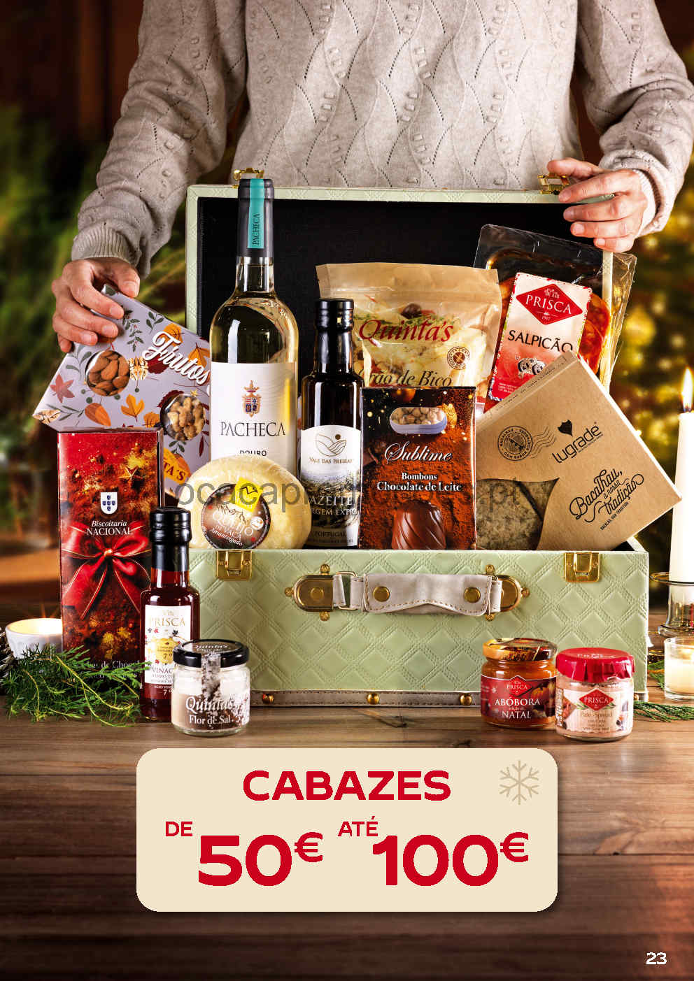 Folheto Continente Cabazes de Natal Antevisão Promoções 6 outubro a 6 ...