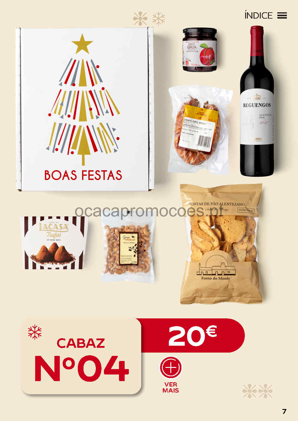 Folheto Continente Cabazes de Natal Antevisão Promoções 6 outubro a 6 ...