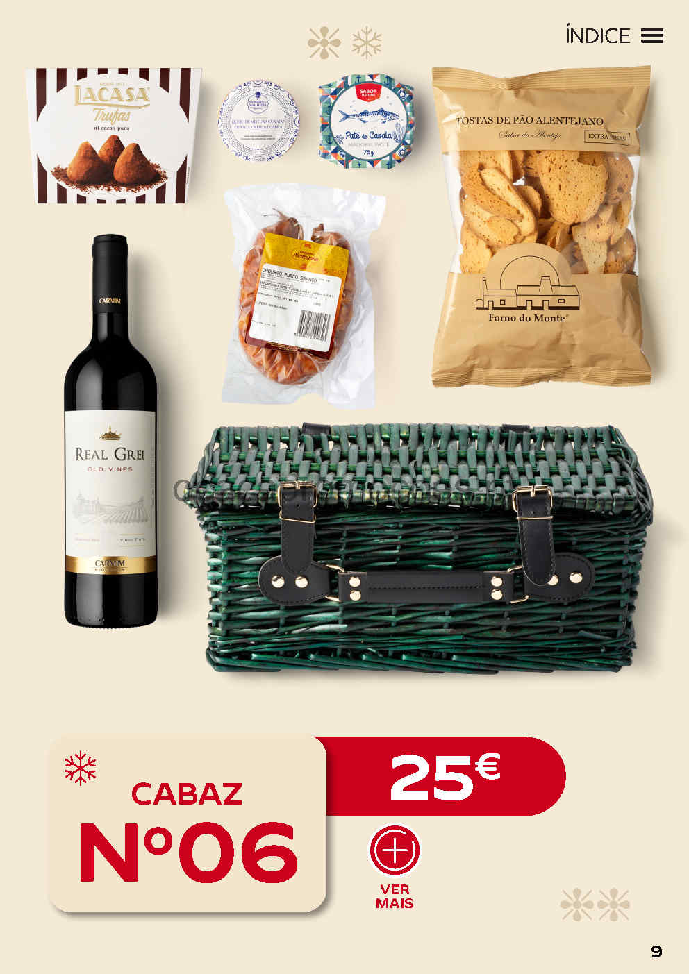 Folheto Continente Cabazes de Natal Antevisão Promoções 6 outubro a 6 ...