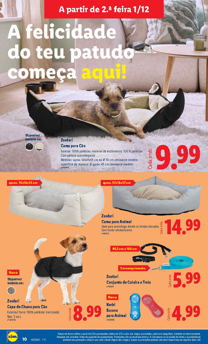 Folheto Lidl Bazar Pets – Antevisão Promoções 1 a 7 de dezembro - O ...