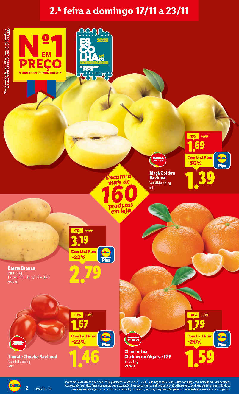 Folheto Lidl Frescos – Antevisão Promoções 17 a 23 de novembro - O Caça ...